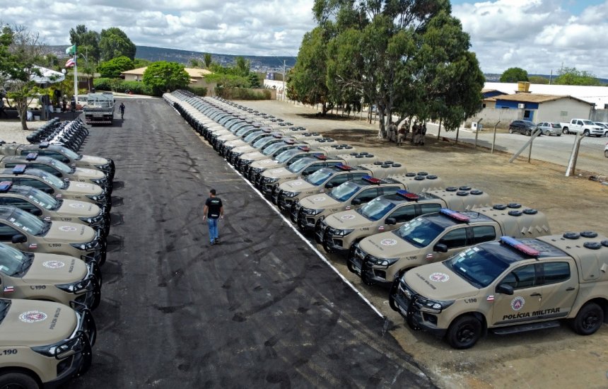 Governo do Estado entrega 91 viaturas para o sudoeste baiano