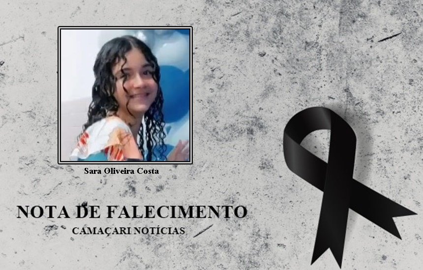 Nota de Pesar: familiares e amigos se despedem da jovem Sara Oliveira ...
