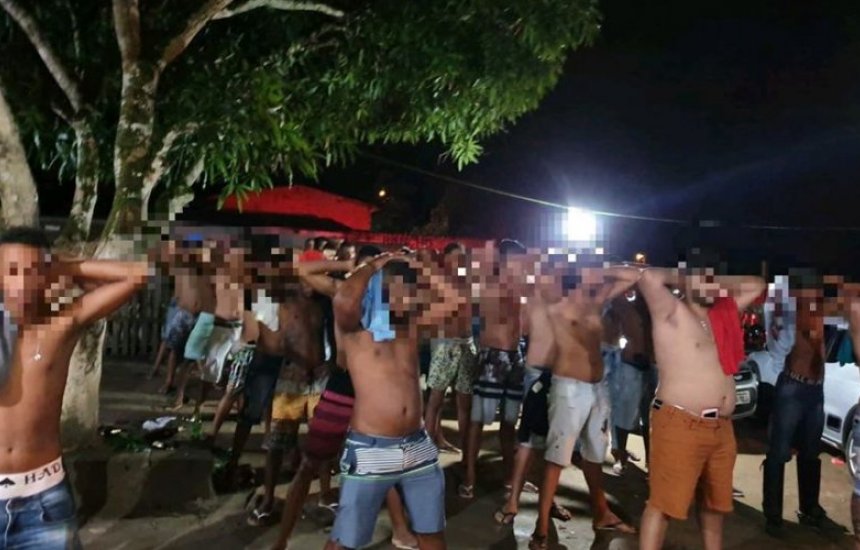 PM flagra festa paredão com 100 pessoas em Santo Antônio de Jesus em ...